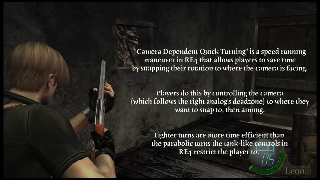 RE4 "Camera Dependent Quick Turning" In Unreal Engine 4 - YouTube