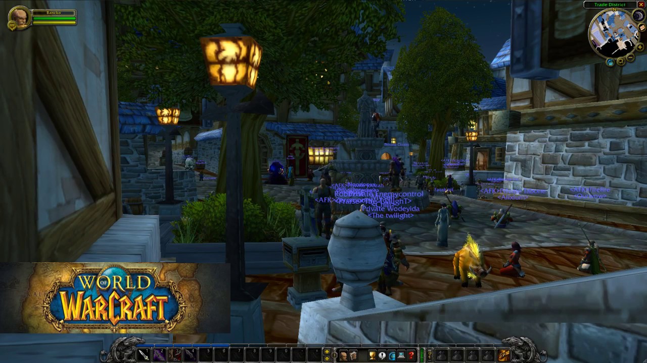 just a few more minutes of the traffic at the Stormwind mailbox ...