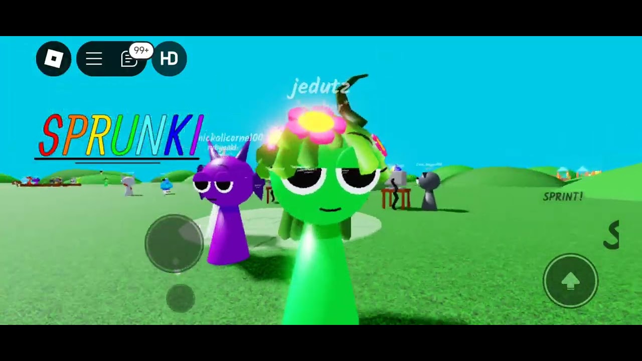 playing sprunki in roblox - YouTube