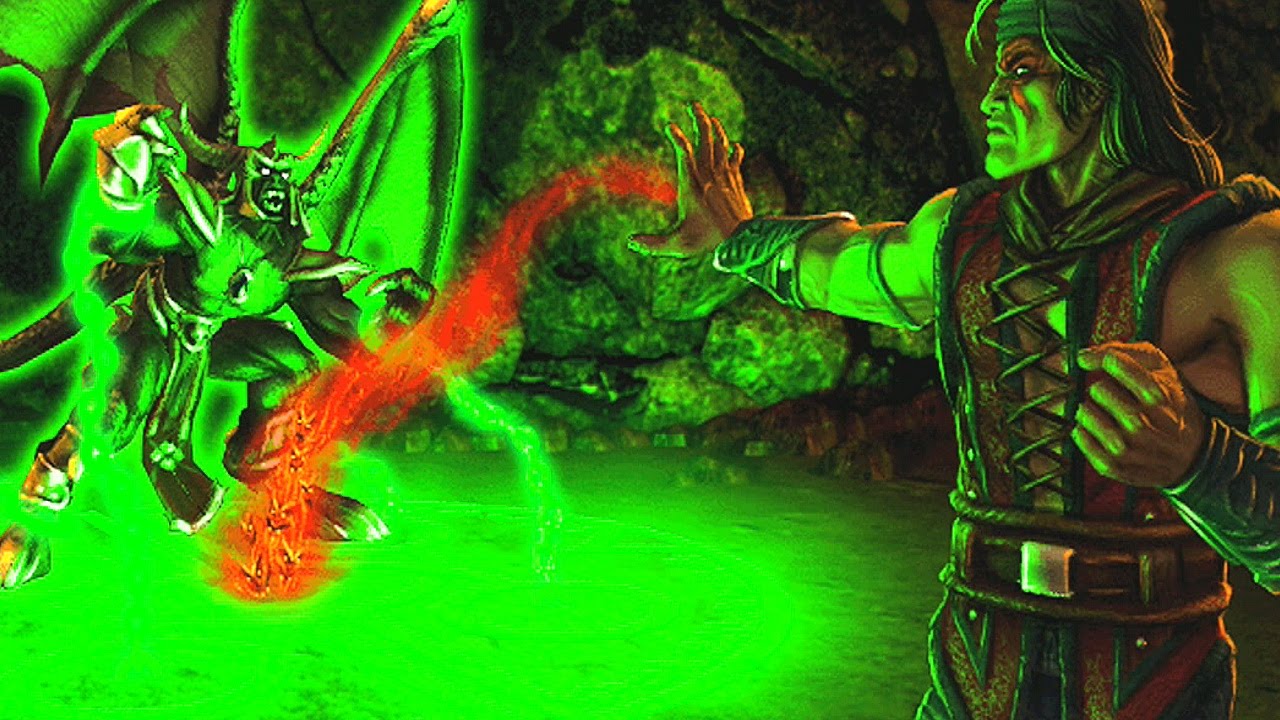 Mortal Kombat: Deception - Nightwolf's Arcade Ending - YouTube