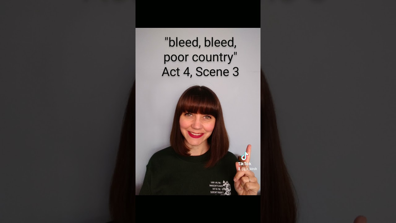 Macduff in 3 quotes - Macbeth (GCSE revision) - YouTube