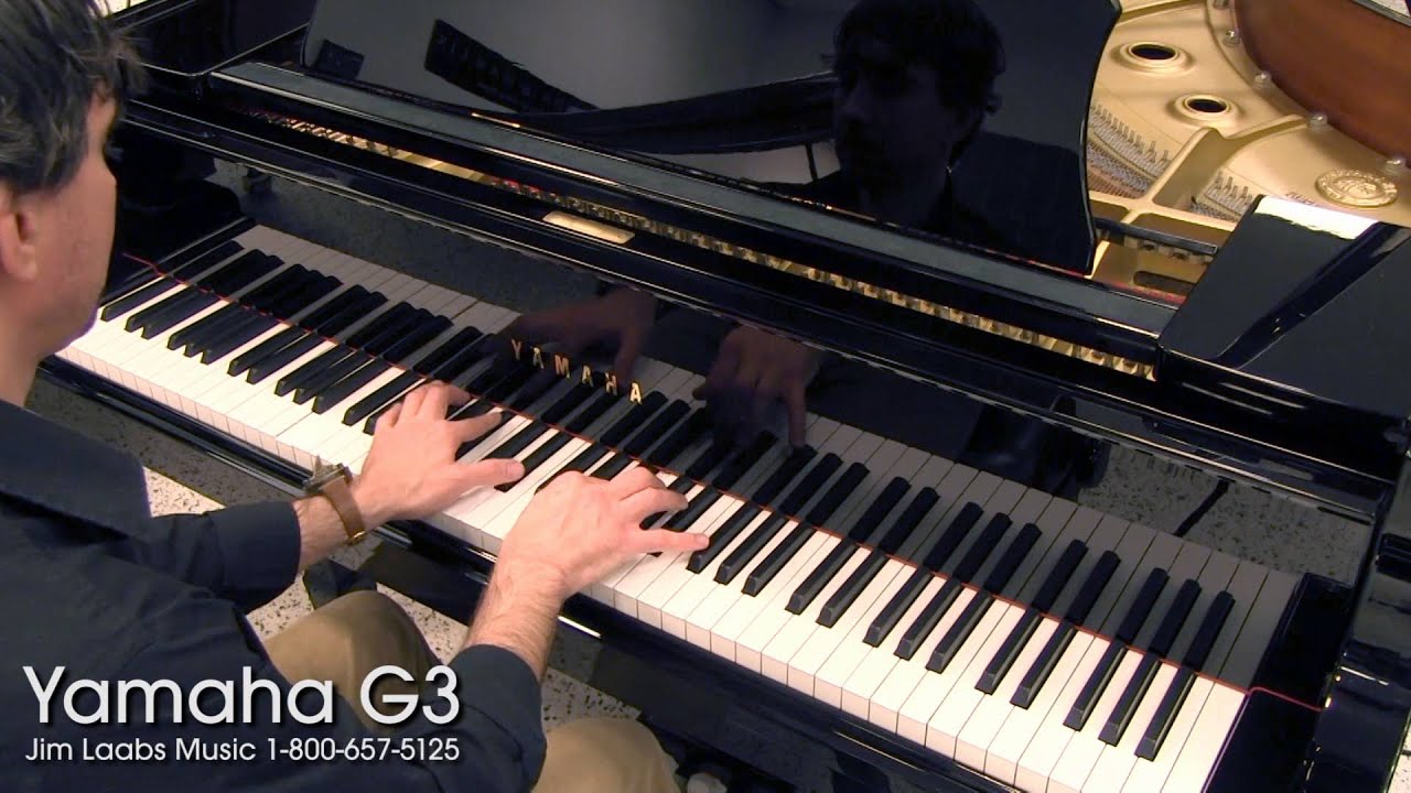 Yamaha G3 SN 5131665 Grand Piano Video Demo - YouTube