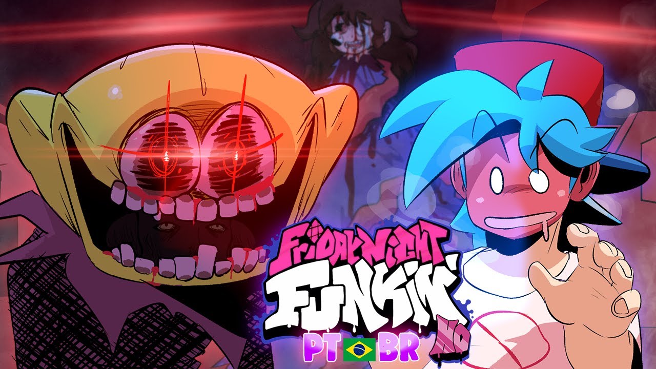 Friday Night Funkin' HD em PT-BR! Semana 1-5 com extras! - YouTube