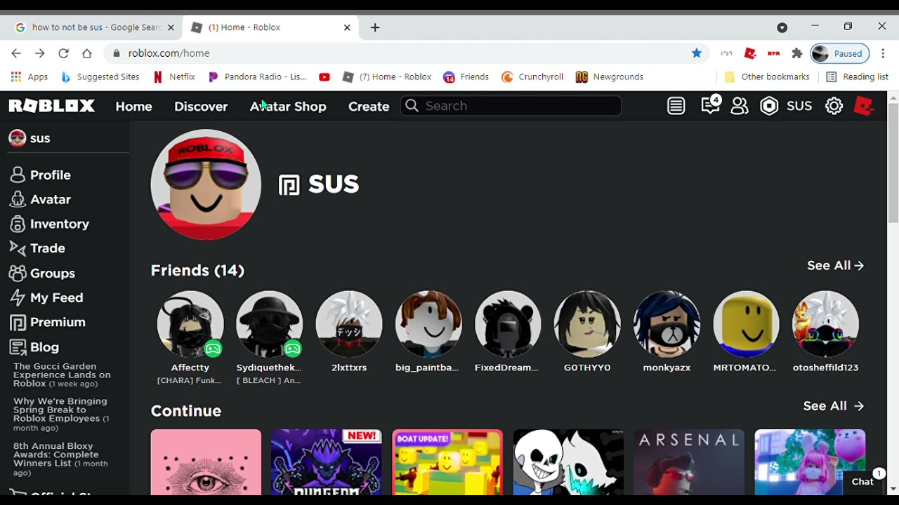 How to stop being sus - YouTube