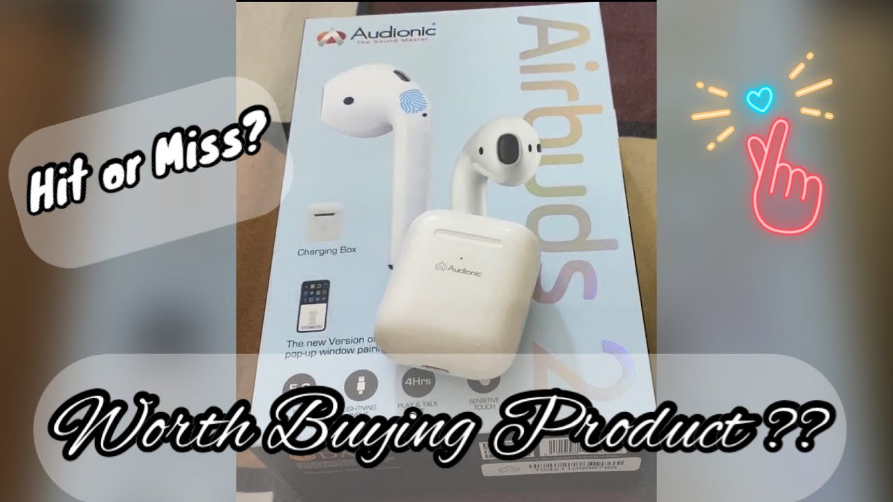 Audionic AirBuds 2 #audionic #wireless #airbuds2 #Bluetooth - YouTube