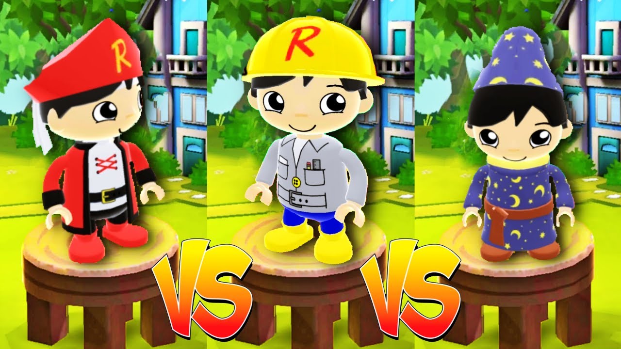 Cap'N Ryan Vs Deep Six Ryan Vs Wizard Ryan - Tag with Ryan All 85 ...
