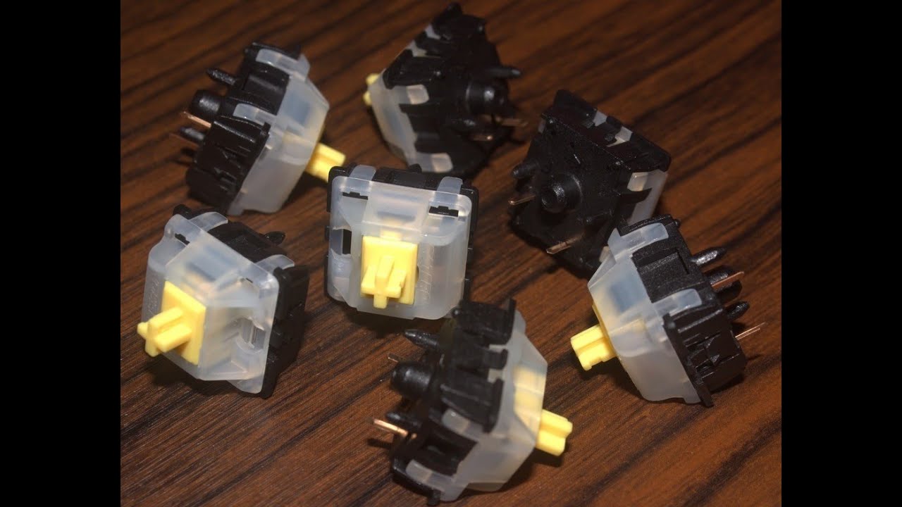 Gateron Milky Top Black Bottom Switch Sound Test (Stock) - YouTube