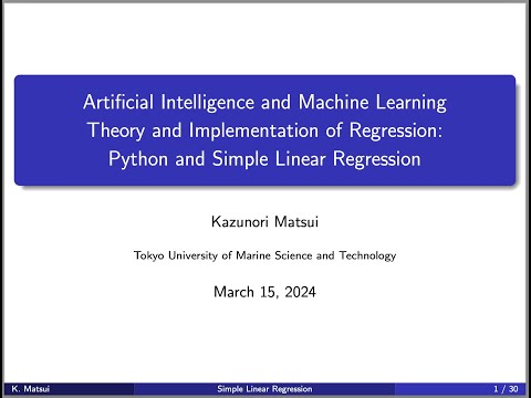 Artificial Intelligence and Machine Learning (2025):Lecture 2 - YouTube