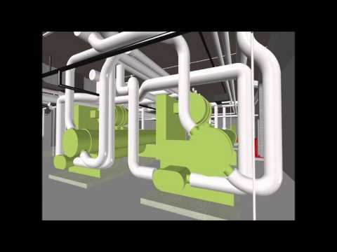 BIM Digital to Constructed Chiller Piping - YouTube