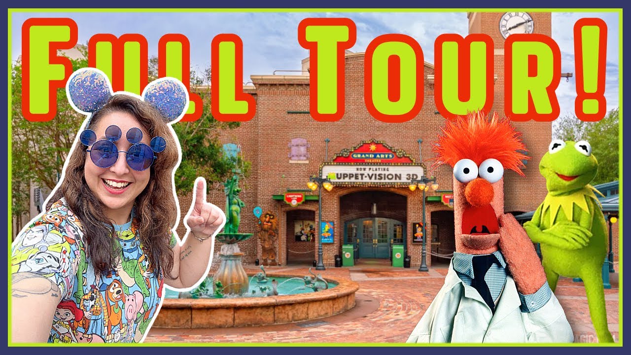 MUPPETS COURTYARD at Hollywood Studios FULL TOUR & Farewell | Disney ...