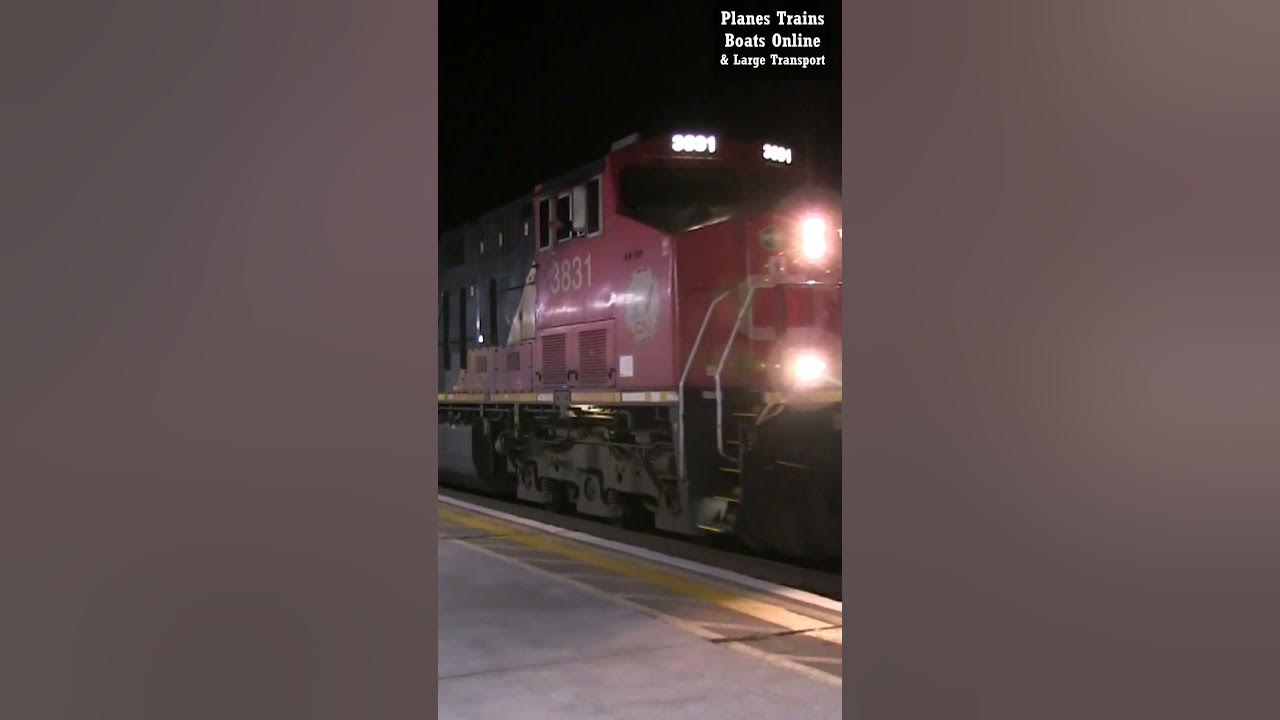 #shorts CN M301 Manifest Train CN 3831 & CN 3935 Locomotives Strathroy Sub - YouTube