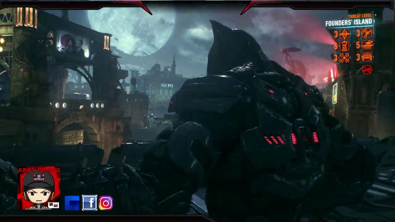 BATMAN ARKHAM KNIGHT (BATMAN BEYOND SKIN) - YouTube