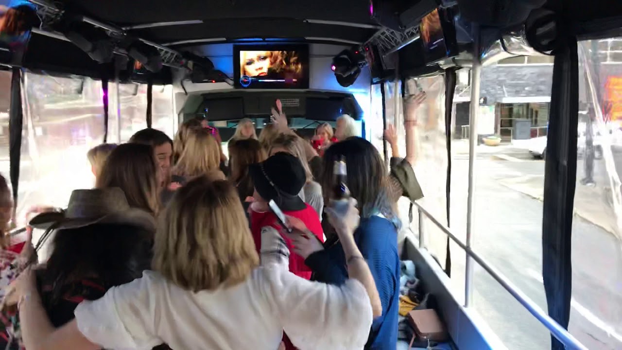 Heated Open Air Party Bus in Nashville TN - YouTube