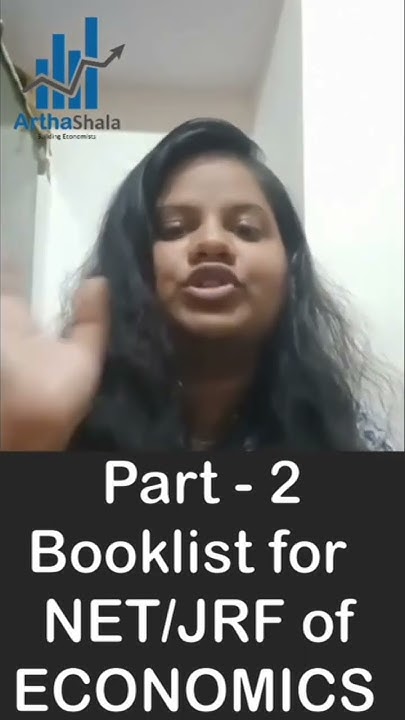 Booklist for NET/JRF of ECONOMICS (Part-2) | NET | JRF | INDIAN ECONOMIC SERVICE | SUNIDHI ARYA ...