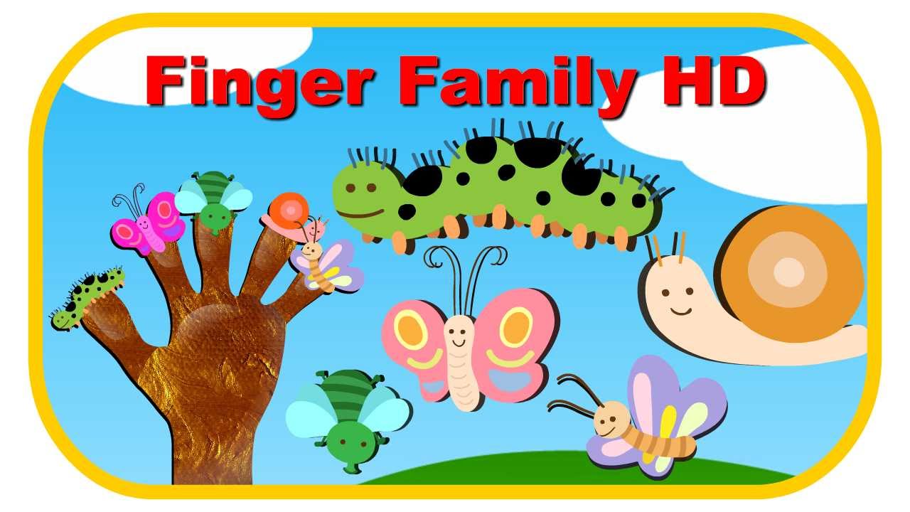 Bug Finger Family || Finger Family Worm || Family Nursery Rhyme ...
