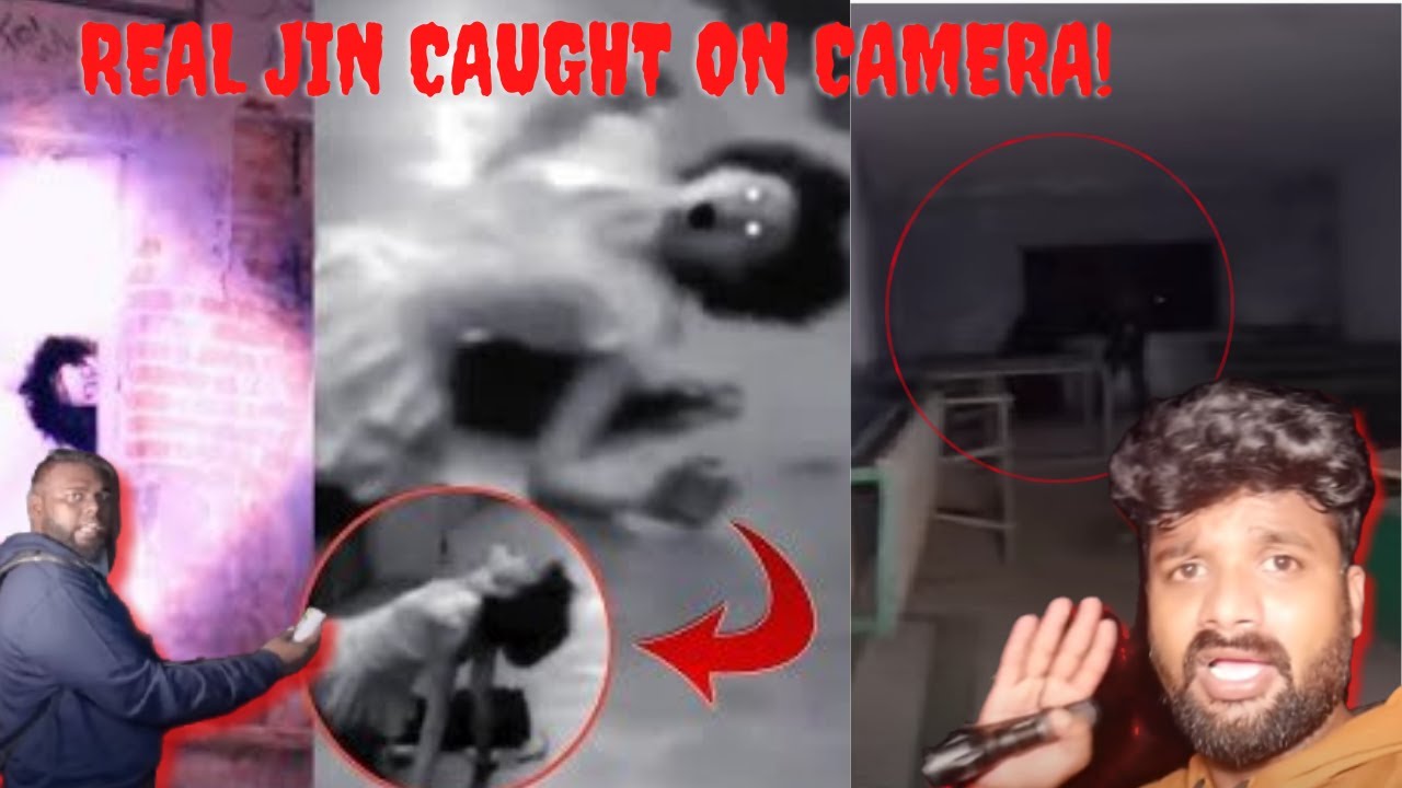 Real JINN Caught On Camera@SimplySarath @graywolfvasu |TOP 5 GHOST ...