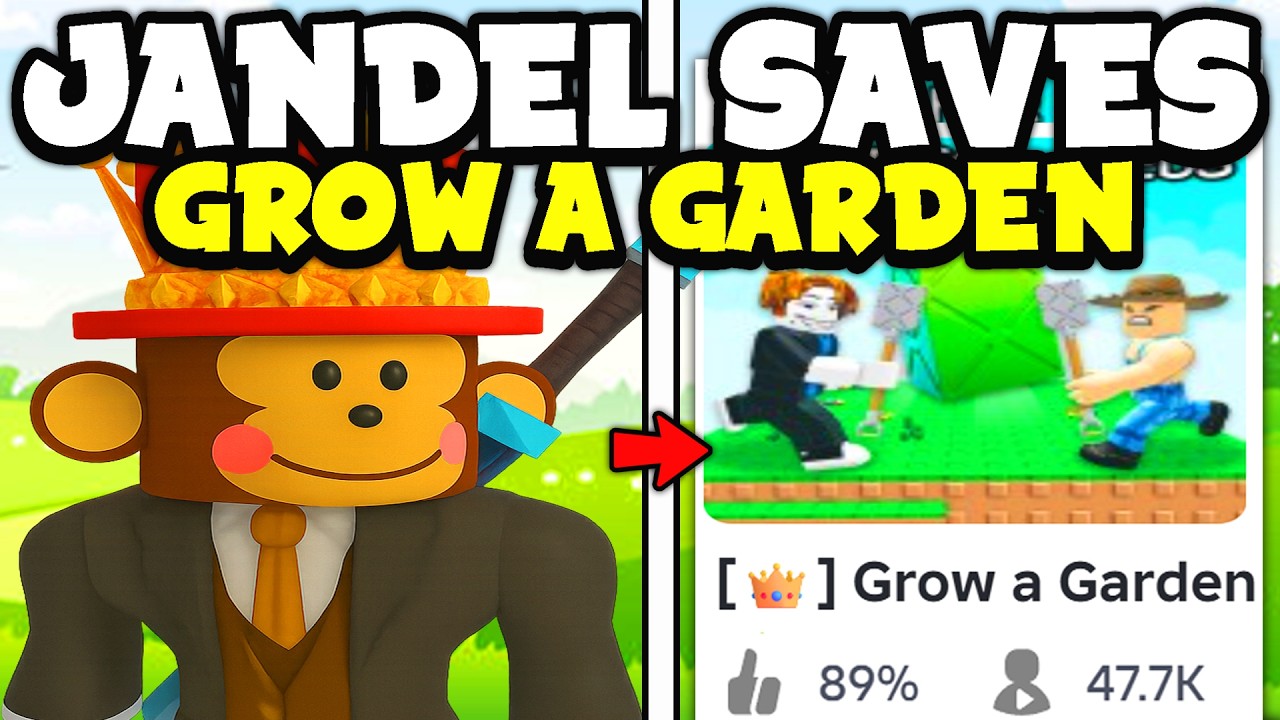 Can Jandel SAVE Grow a Garden or is it DEAD? - YouTube