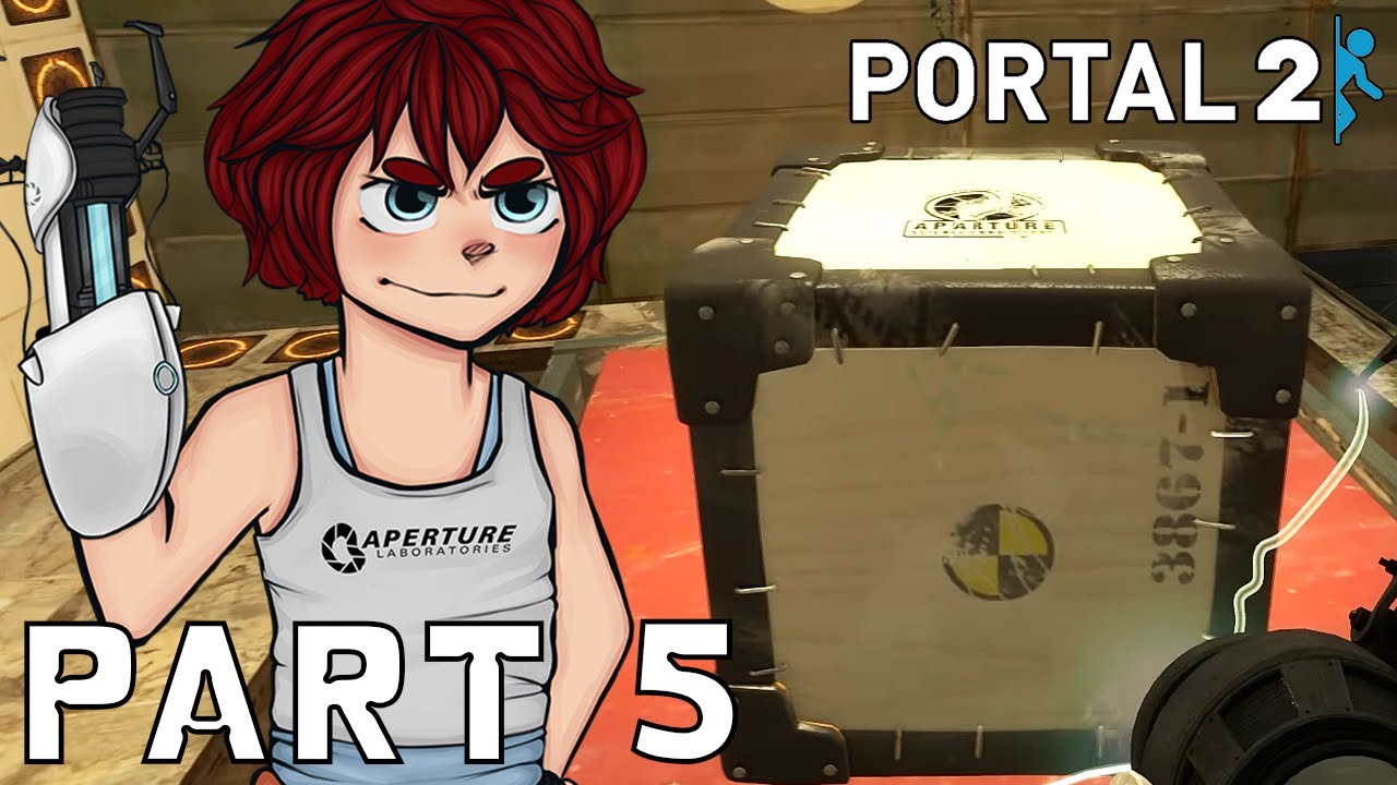 OLD APERTURE SCIENCE! - PORTAL 2 Let's Play Part 5 (1440p 60FPS PC ...