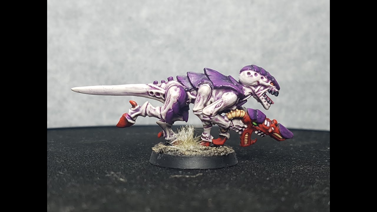 How to paint Hive Fleet leviathan Termagant - YouTube