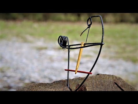 How to Make a Simple Wire Trap at Home - YouTube