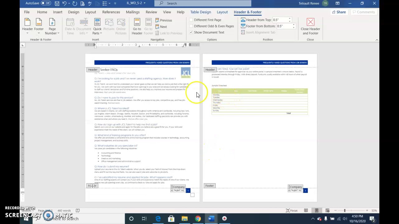 Word Module 5 Textbook Project Part 3 - YouTube