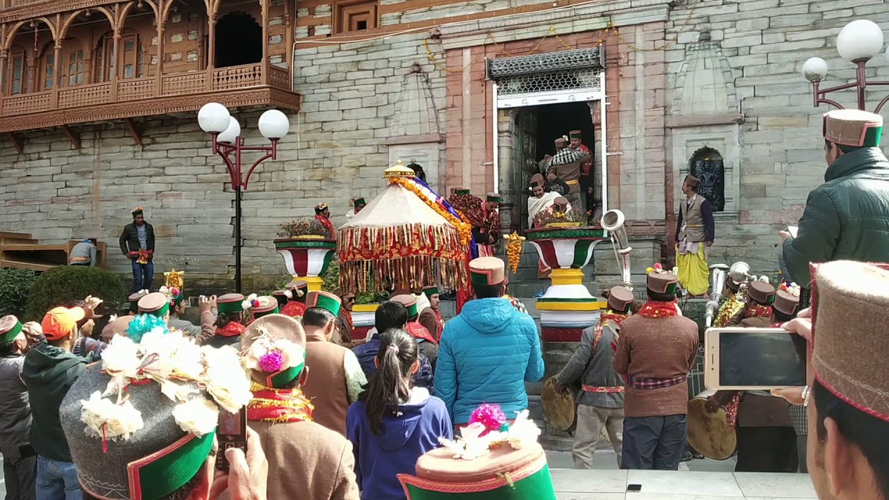 Devta Sahib BadriVishal and Kamru kinnaur at Sarahan Shimla - YouTube