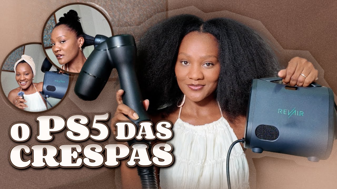 COMPREI O MELHOR SECADOR DE CABELO PARA CRESPAS - YouTube