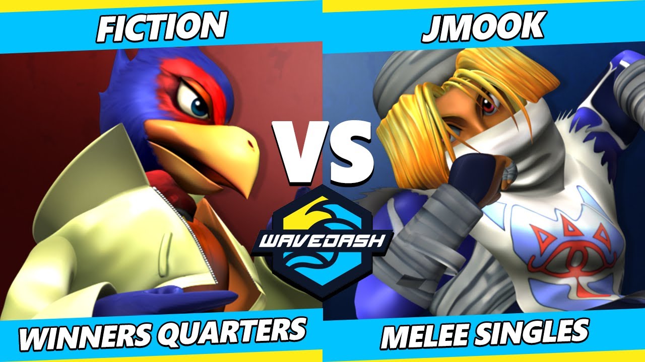 Wavedash 2023 - Jmook (Shiek) Vs. Fiction (Falco) Smash Melee - SSBM ...