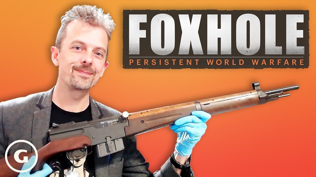 Firearms Expert Reacts To Foxhole’s Guns - YouTube