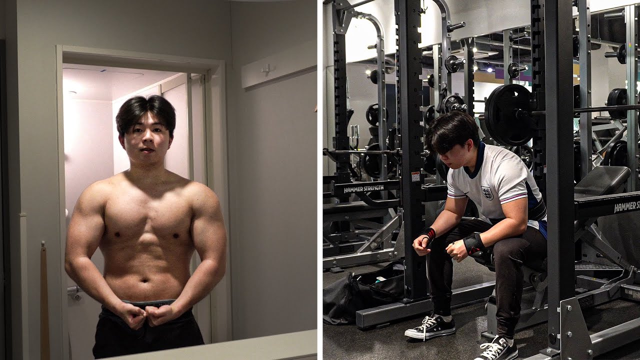 Insane Chest and Back day Pump, 78.3kg | Hardcore Training, Japanese ...