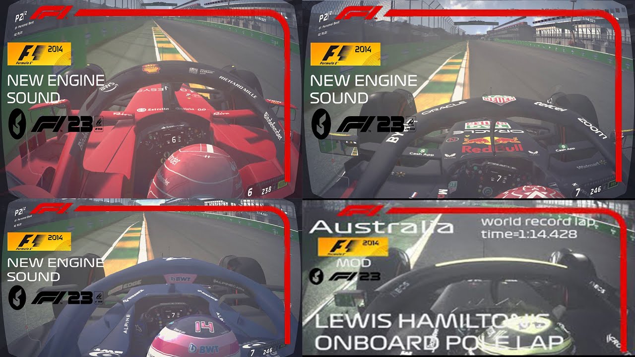 Engine Sound F1 23 For Game F1 2014( Link Download Mod Deskripsi) - YouTube