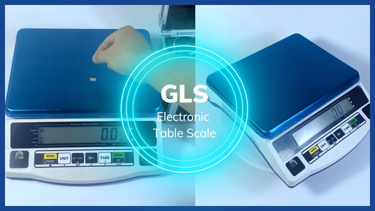 HD- SCALE / GLS Electronic Table Scale - YouTube
