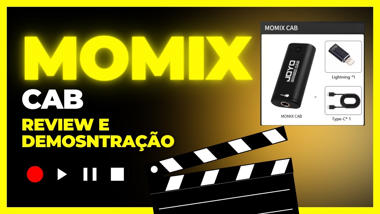MOMIX CAB Interface Guitarra Unboxing e Demonstração - YouTube