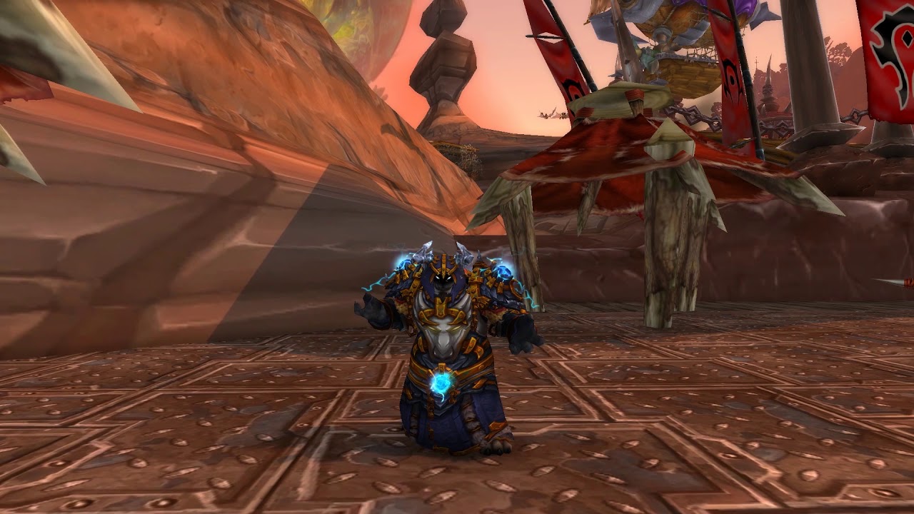 WoW 7.3 - New Shaman Idle Animation - YouTube