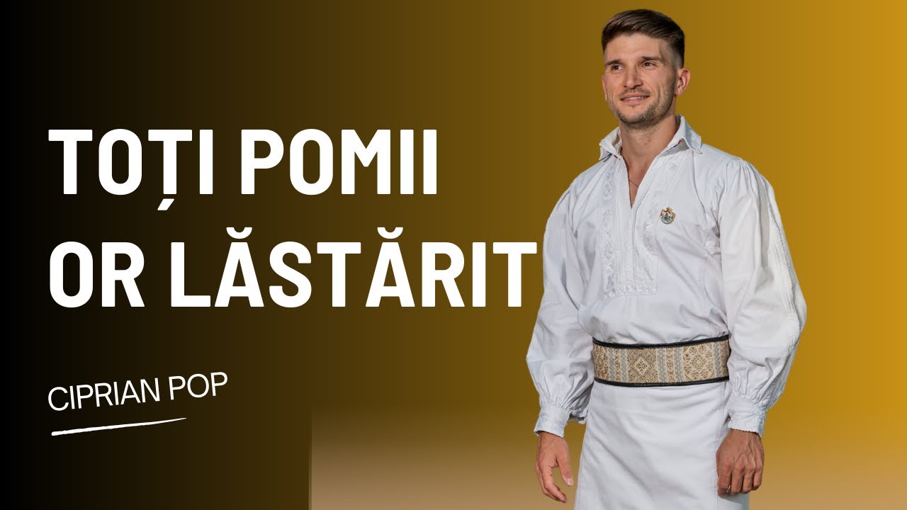 Ciprian Pop - Toți pomii or lăstărit - YouTube