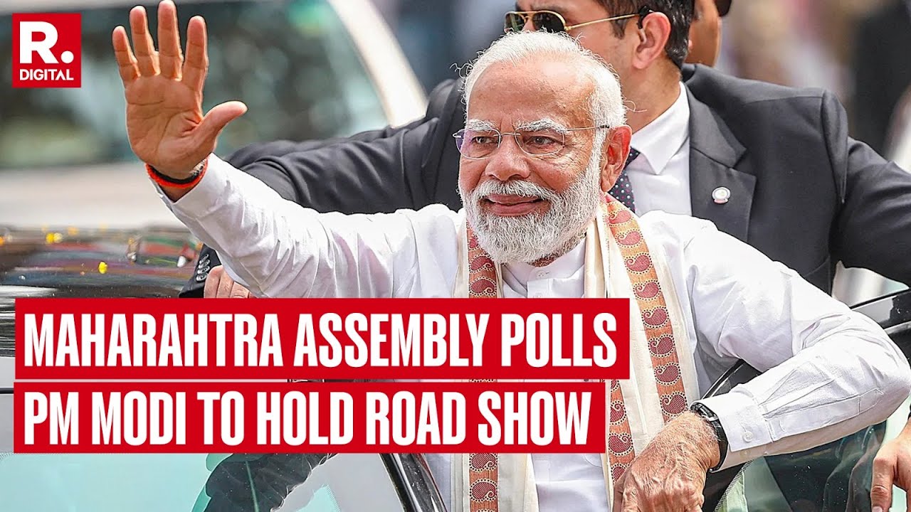 PM Modi Is Set To Address Several Public Meetings & hold Road Show ...