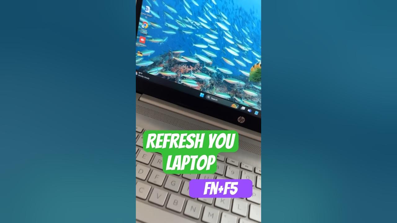 How to refresh desktop with shortcut key #refreshing #shortcut # ...