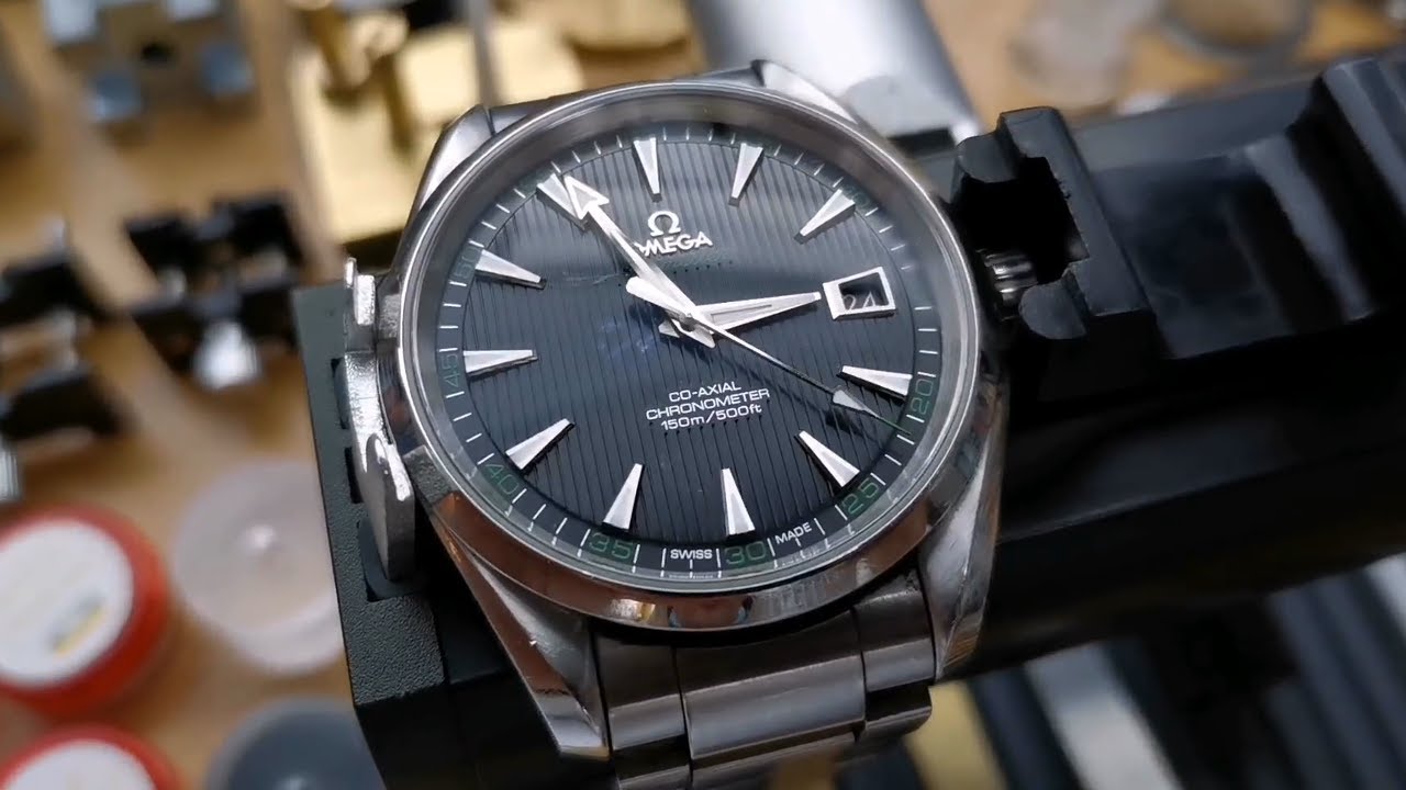 OMEGA Seamaster Caliber 8500 | Regular Oil Wash Maintenance - YouTube