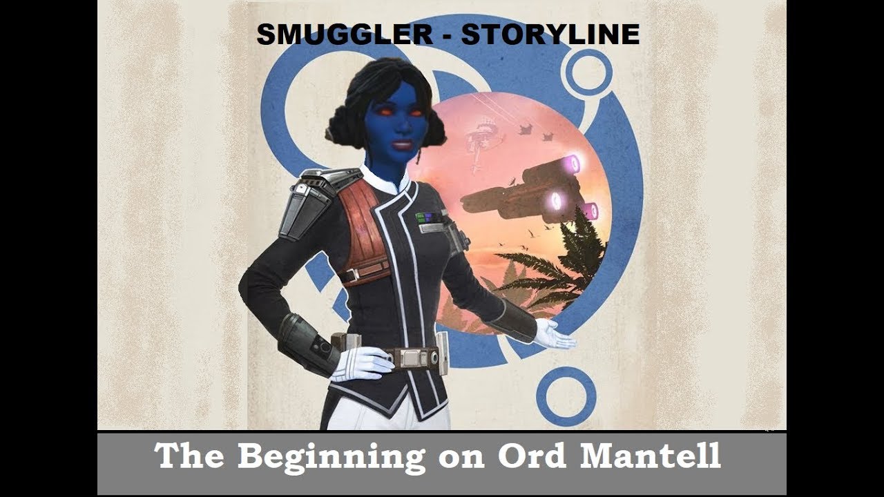 SWTOR Female Smuggler: #01 Storyline - Cutscenes (The Beginning) - YouTube