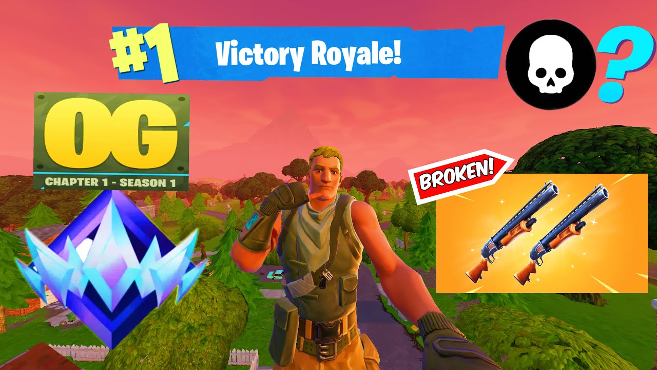 RARE JONESY THE FIRST SKIN! | OG Fortnite Ranked | High Kill Gameplay ...