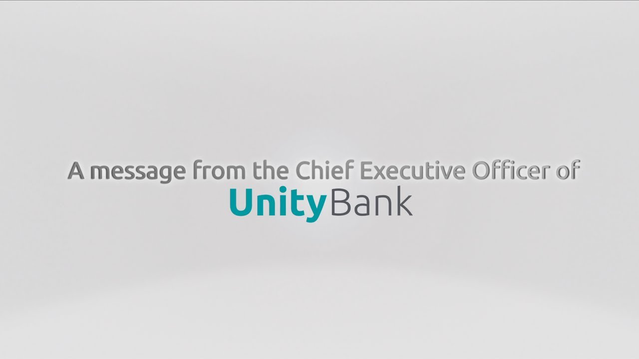2020 Unity Bank Christmas CEO Message - YouTube