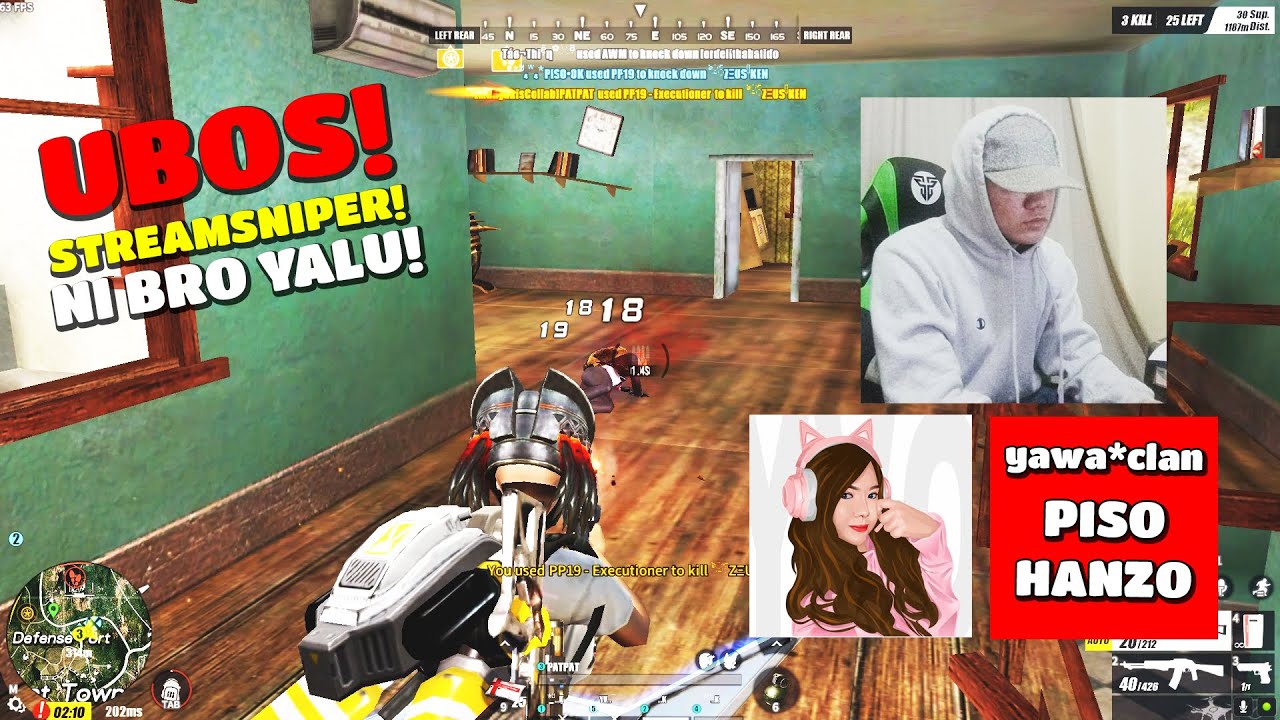 UBOS STREAM SNIPE NI YALUOK (RULES OF SURVIVAL) - YouTube