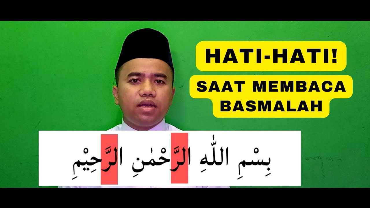 CARA MEMBACA BASMALAH - YouTube