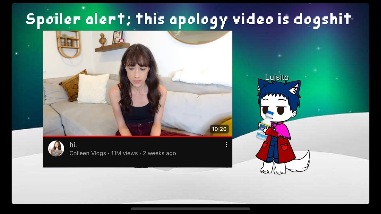 Reacting to Colleen Ballinger’s apology video - YouTube