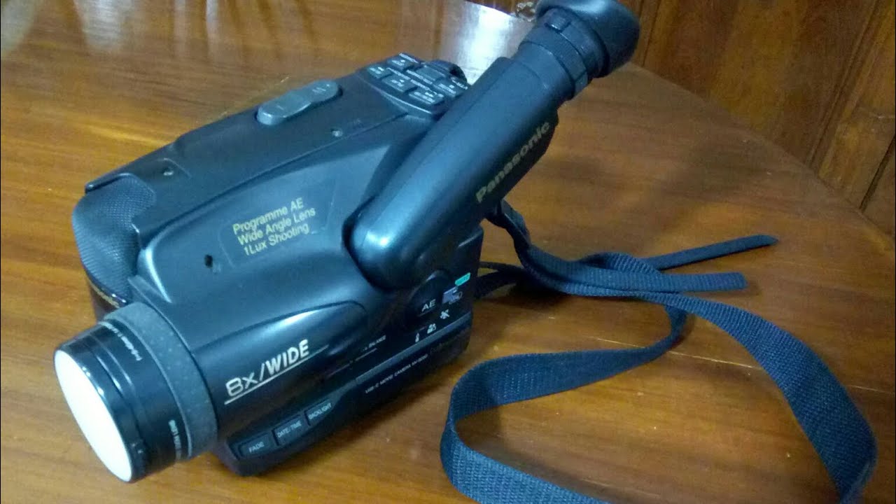 very old video camera recorder. - YouTube