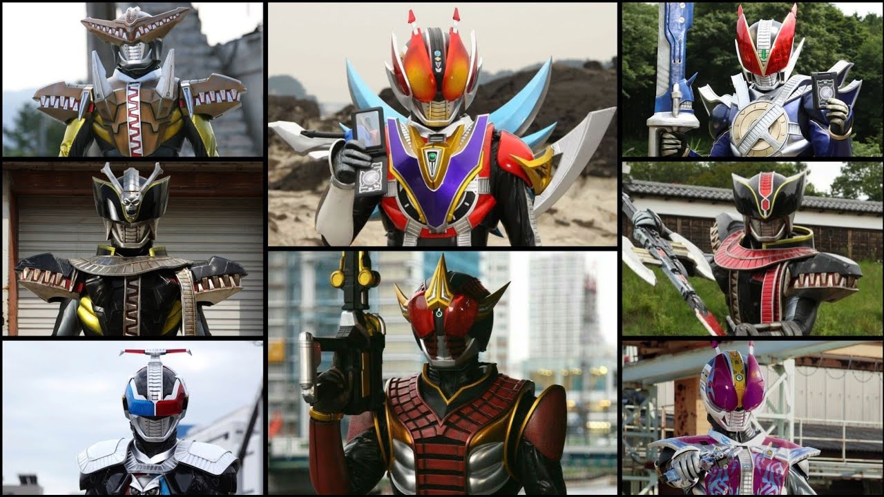 Kamen Rider Den-O Riders Henshin and Finisher (Den-O Sword Form - G Den ...
