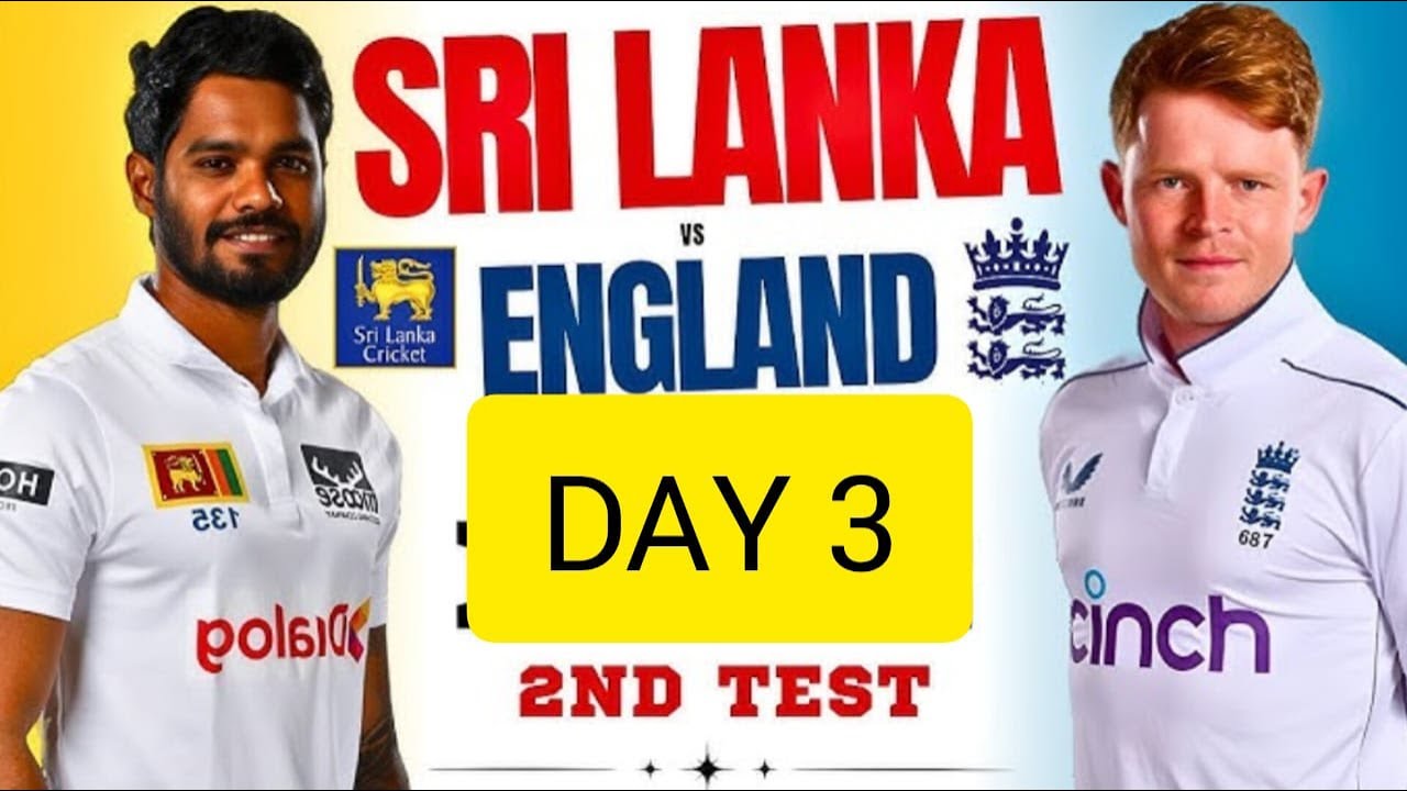 SRILANKA V/S ENGLAND | 2nd TEST| Live Score & Commentary | Lord’s ...