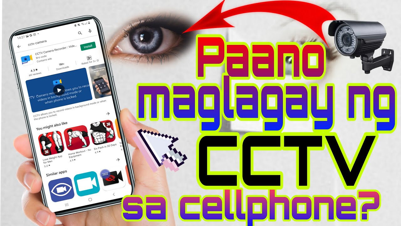Paano maglagay ng CCTV Camera sa Cellphone mo? | Tagalog tutorial 2022 ...