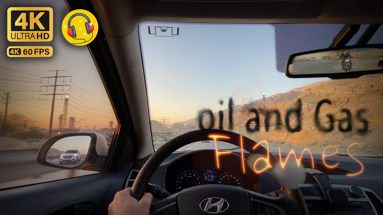 Drive Through Asaluyeh: Exploring the Gas Burning Skyline of Iran's Oil ...