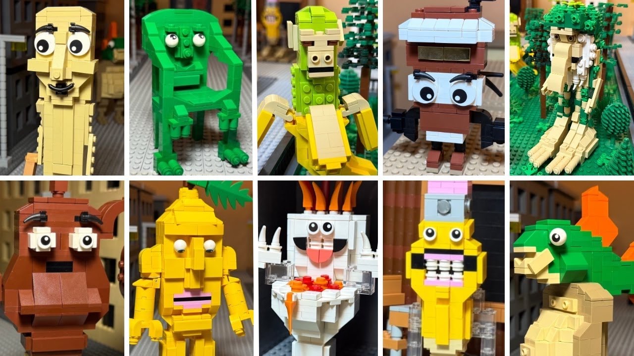 LEGO Sigma Tung Tung Tung Sahur VS Monmon Lemon VS Ta Ta Ta Sahur VS ...